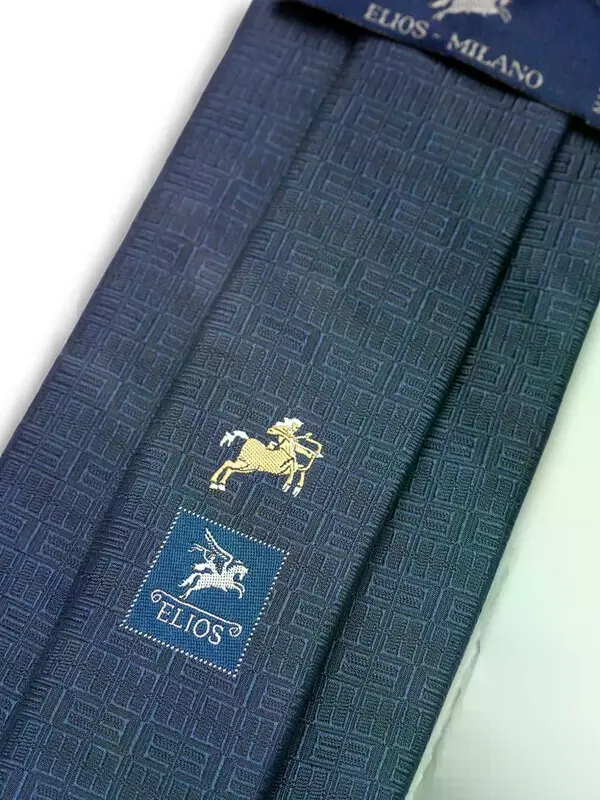 ELIOS Sagittarius Geometric Pattern Neck Tie
