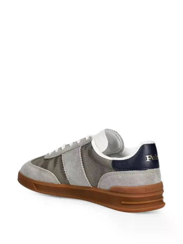 Polo Ralph Lauren Panelled Suede-trim Sneakers