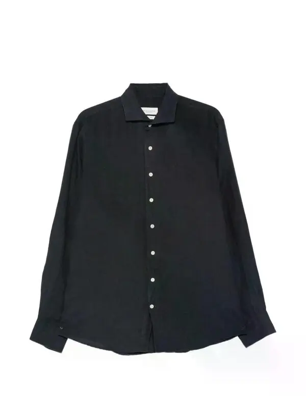 PROFUOMO Long-sleeve Spread-collar Shirt
