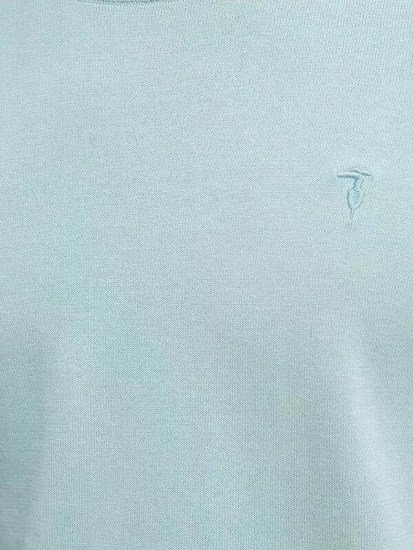 TRUSSARDI Embroidered Crew Neck Sweater