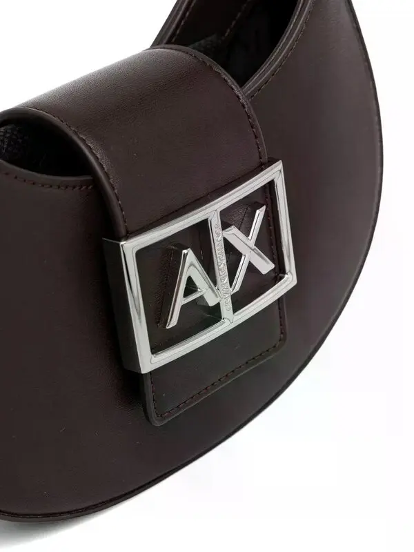 Armani Exchange Mini Logo-plaque Crossbody Bag