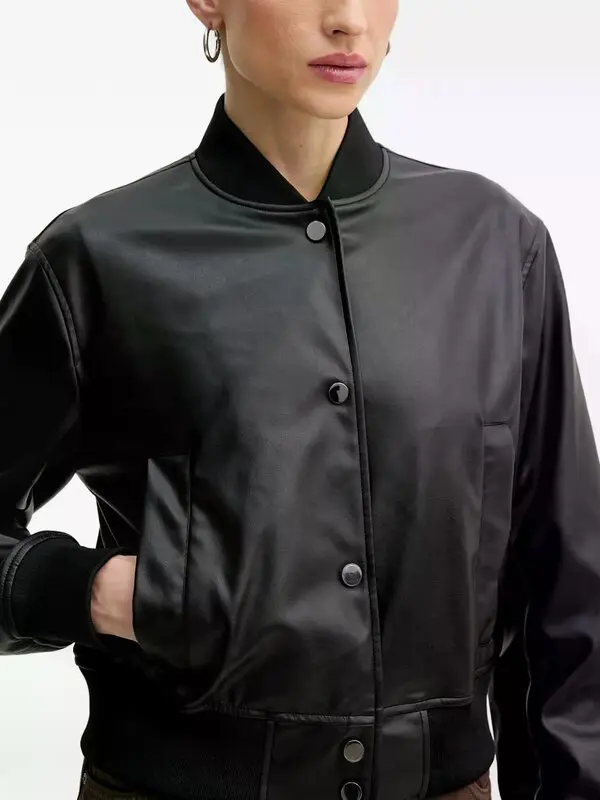 Armani Exchange Logo-embossed Bomber Jacket