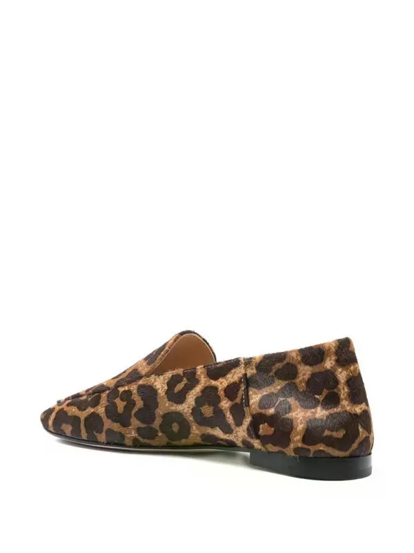 Dear Frances Animal-print Loafers