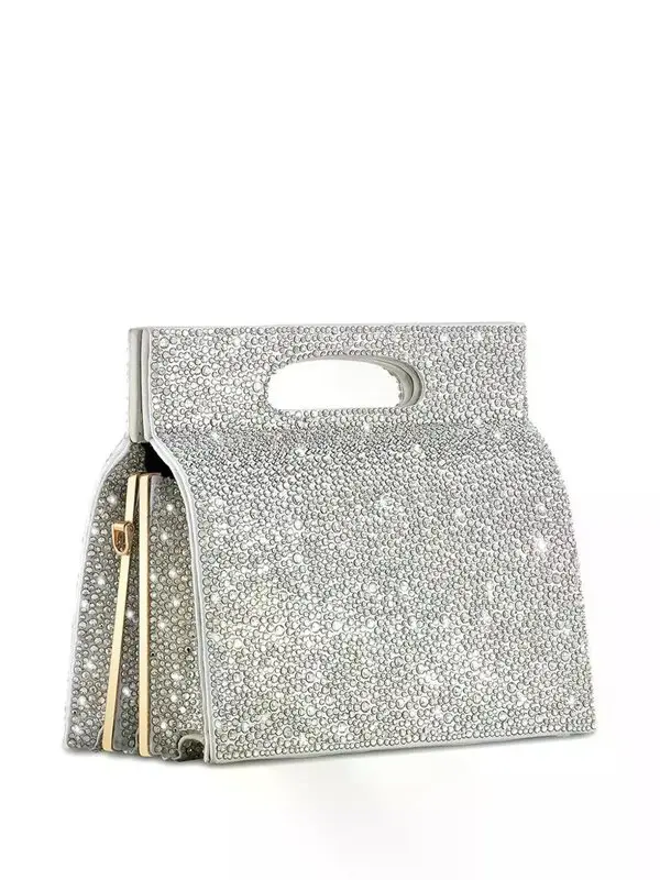 Tyler Ellis Mini Stella Crystal-embellished Tote Bag - Silver