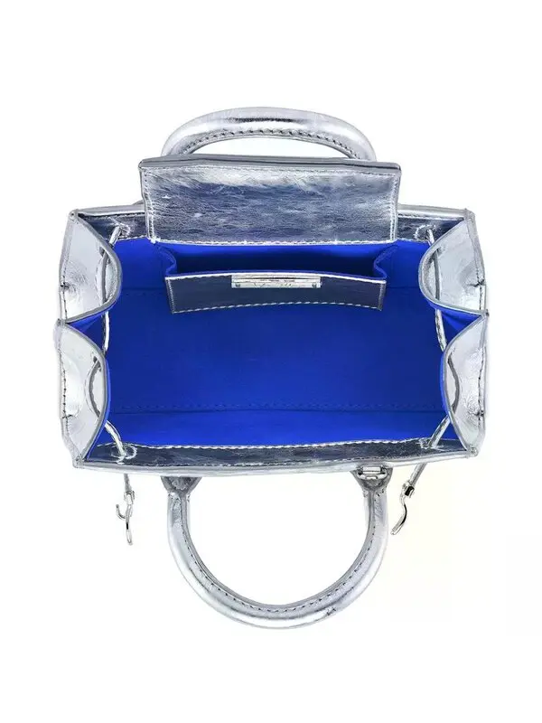 Tyler Ellis Winnie Mini Tote Bag - Silver