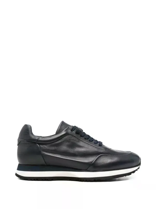 JOHN HARRISON Leather Lace-up Sneakers