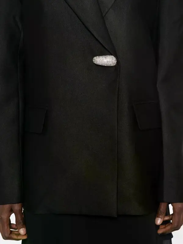 TWENTY FOURHAITCH Crystal-embellished Button Jacket