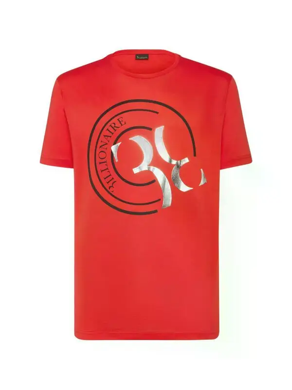 BILLIONAIRE Double B Logo-print T-shirt