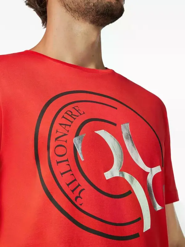 BILLIONAIRE Double B Logo-print T-shirt