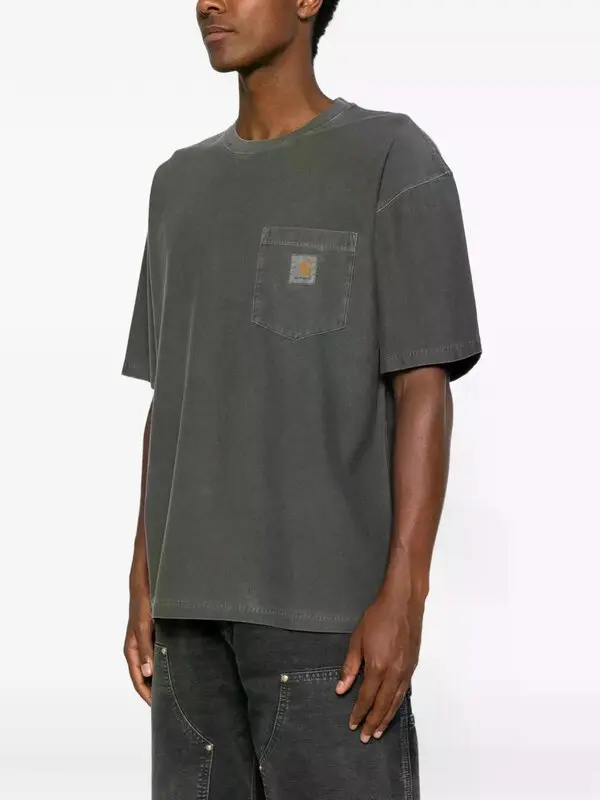 Carhartt Work In Progress Logo-patch Pocket T-shirt