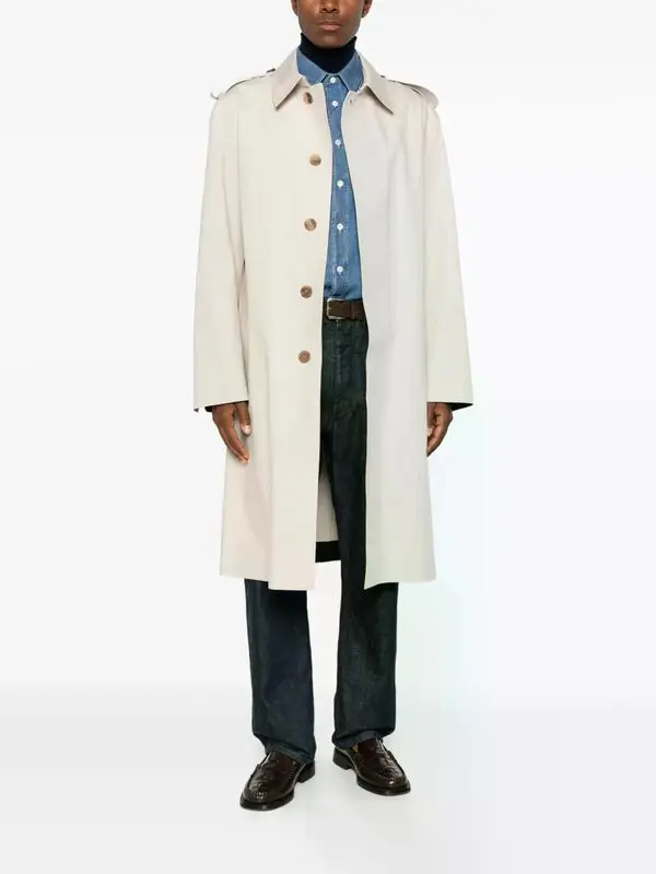 Canali Chest-pocket Denim Shirt