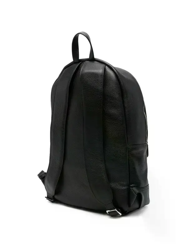 Santoni Grained Leather Backpack