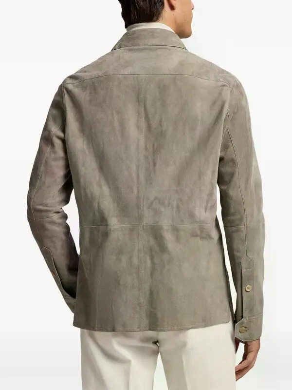 Ralph Lauren Purple Label Calloway Suede Jacket