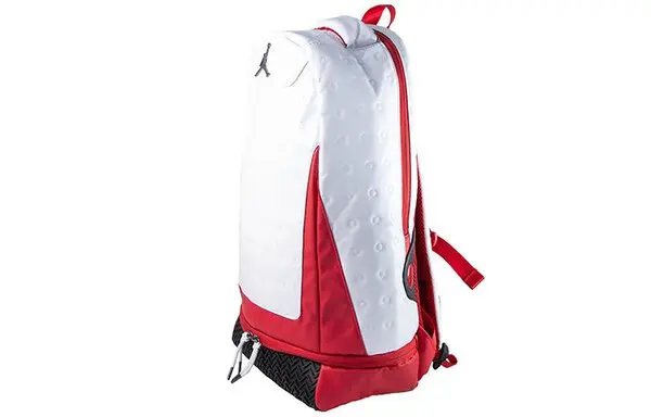 JORDAN Air Retro 13 Backpack - White/red