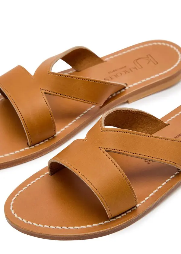 K.JACQUES Kalomira Cut-out Leather Sandals