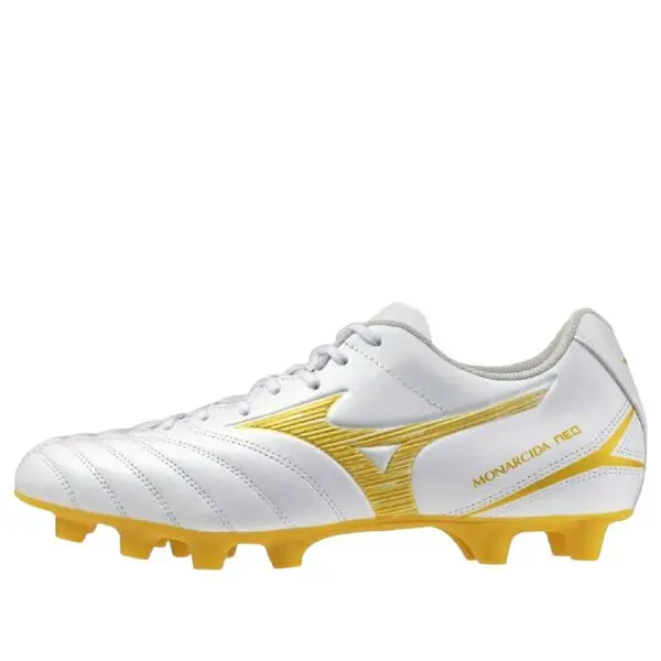 Mizuno Monarcida Neo Iii Select Athletic Cleats - White/gold