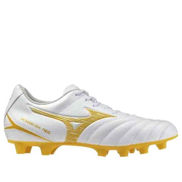 Mizuno Monarcida Neo Iii Select Athletic Cleats - White/gold