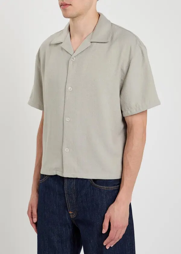 MKI MIYUKI ZOKU Textured Woven Shirt
