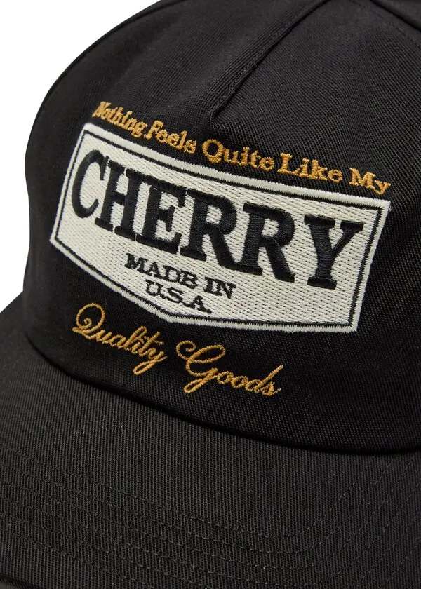 CHERRY LOS ANGELES Logo Embroidered Woven Cap