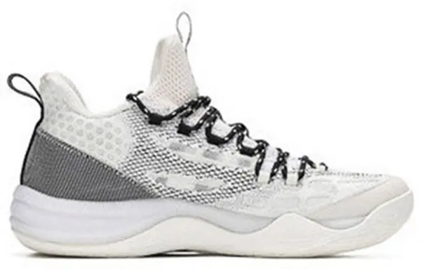 361 DEGREES X Aaron Gordon Qu!k Basketball Shoes - White/grey
