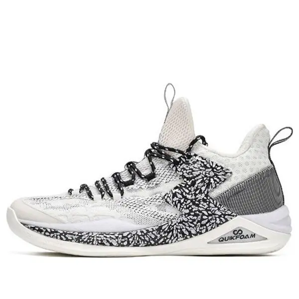 361 DEGREES X Aaron Gordon Qu!k Basketball Shoes - White/grey