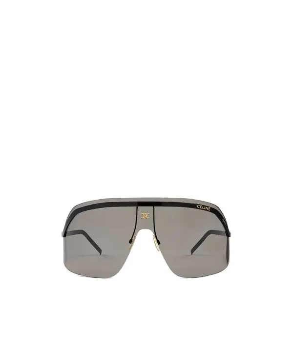 Celine Morning Shade Sunglasses In Metal - Gray