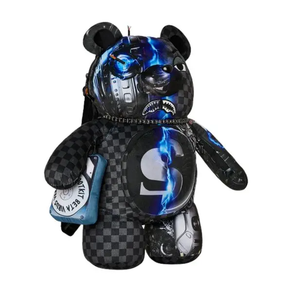 SPRAYGROUND Cyborg Roboandroid Terminator Moneybear Backpack