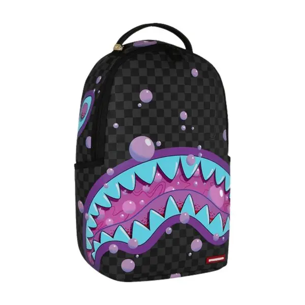 SPRAYGROUND Purple Slime Shark Backpack