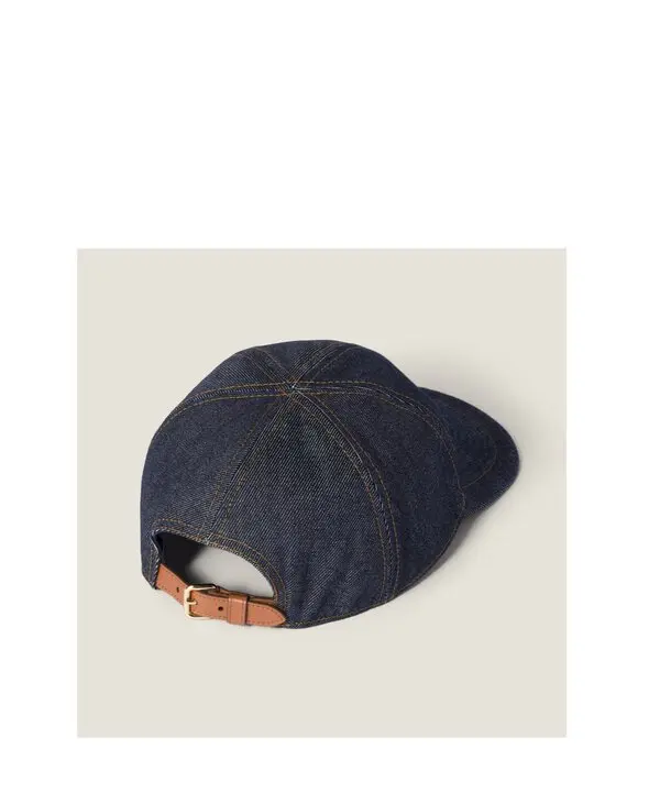 Miu Miu Baseball Cap With Logo Detail