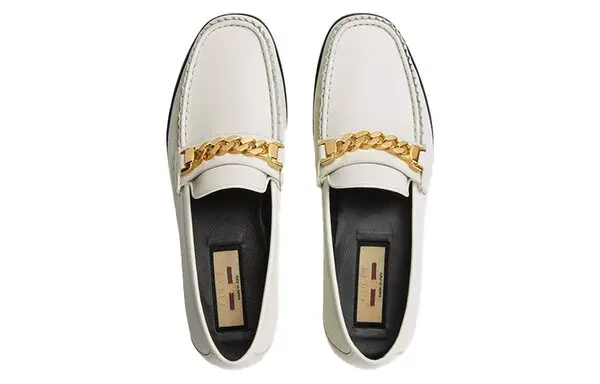 Gucci Chain Loafer Shoes