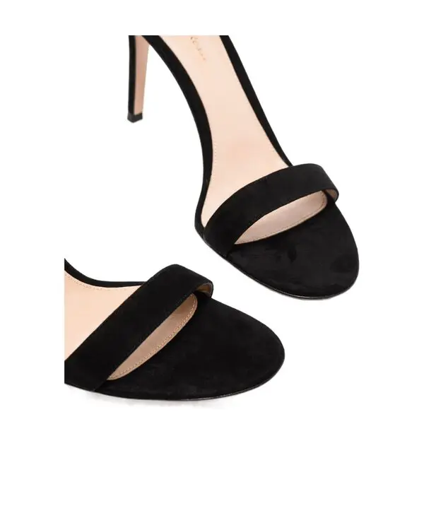 GIANVITO ROSSI Portofino Buckled Sandals - Black
