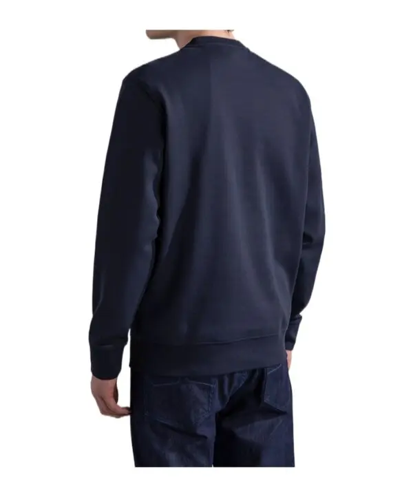 PAUL  SHARK Paul & Shark Round Collar Printed Hoodie