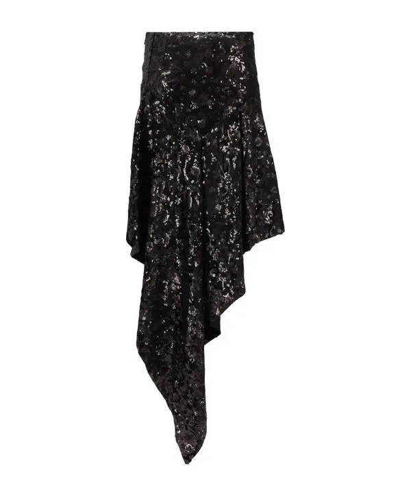 NICCOLO PASQUALETTI Cascata Sequined Skirt