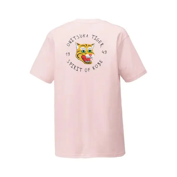 Onitsuka Tiger Graphic T-shirt - Pink