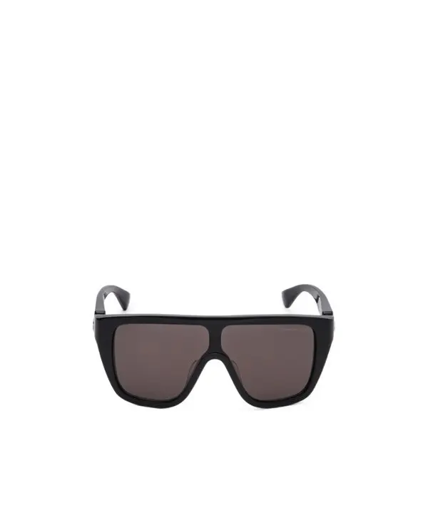 Alexander McQueen Shield Frame Sunglasses - Black