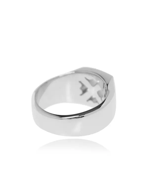 Off-White Arrow Cut-out Detailed Ring