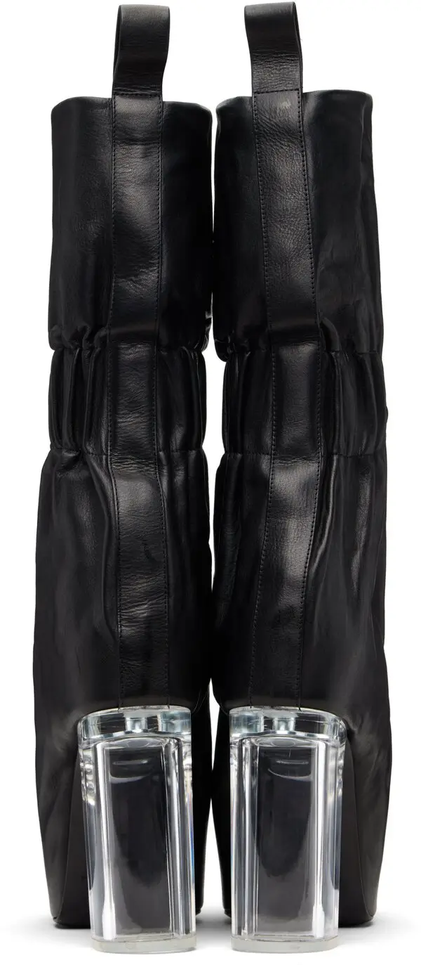 Rick Owens Temple Tied Taquito Mid-calf Boots