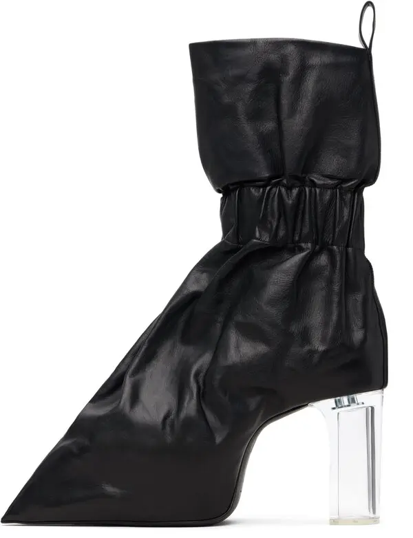Rick Owens Temple Tied Taquito Mid-calf Boots