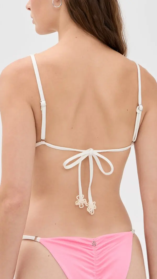 ANCORA Fiori Bikini Top