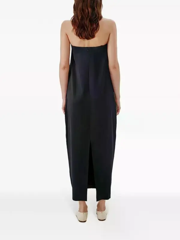 Another Tomorrow Cocoon Halterneck Maxi Dress