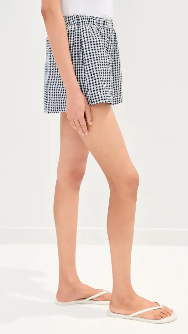 LE BOP Donda Shorts - Navy Check