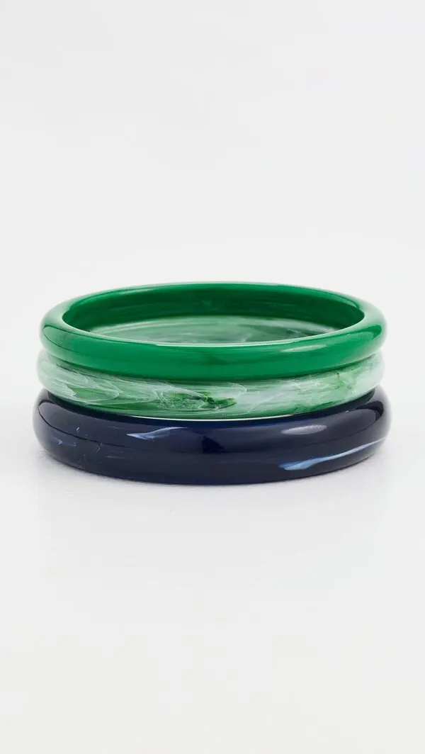 Baublebar Raven Resin Bangle Set