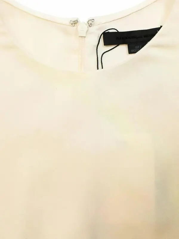ALEXANDER WANG Cutout Silk Top