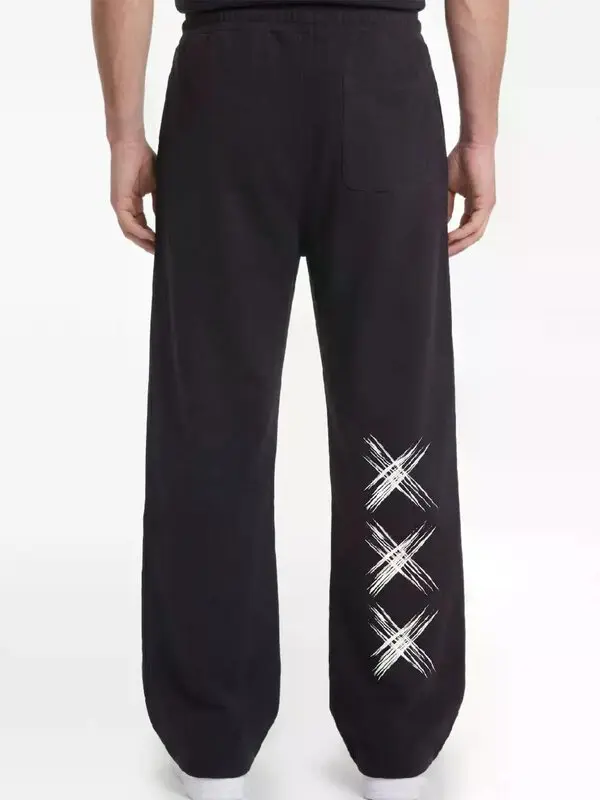 EXIT SOCIETY Xxx Logo-print Drawstring Track Pants