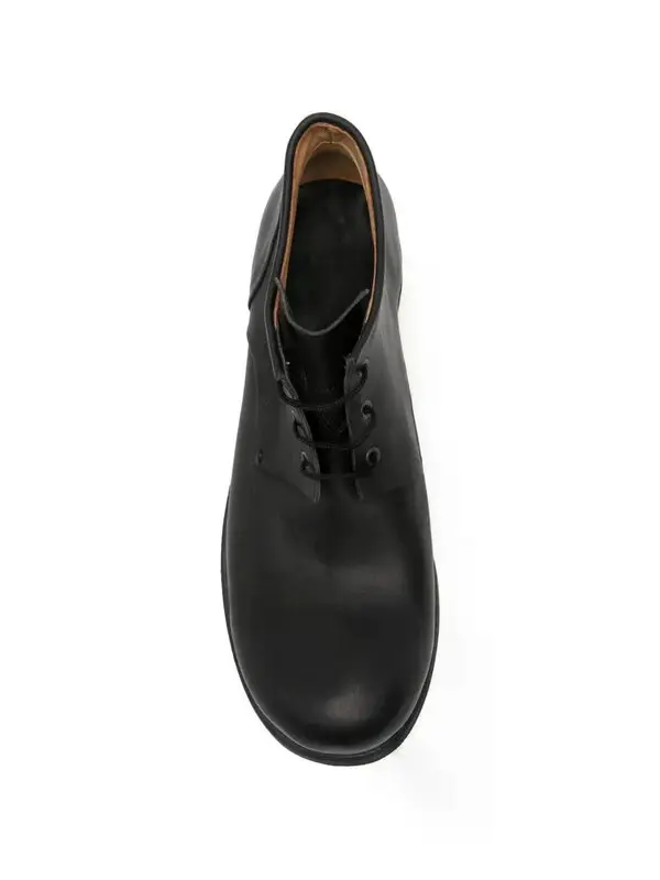 MA+ Upturned Toe Leather Biker Boots