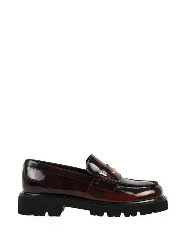 Karl Lagerfeld Lowell Leather Loafers
