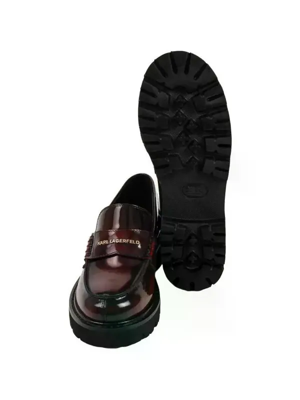 Karl Lagerfeld Lowell Leather Loafers