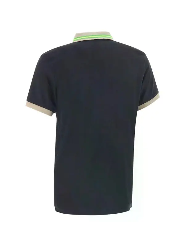 Peuterey Embroidered-logo Piqué Polo Shirt