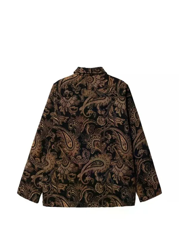 WOODBIRD Blade Rong Paisley-print Shirt Jacket