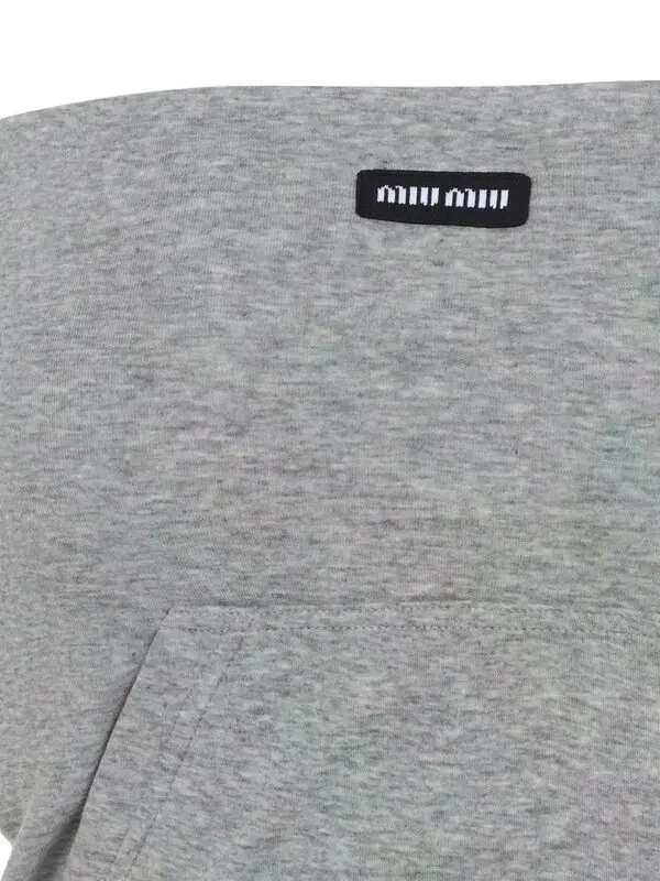 Miu Miu Logo Patch Bandeau Top